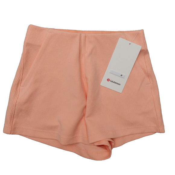 lululemon athletica | Shorts | New Lululemon Size 2 Ribbed Softstreme ...